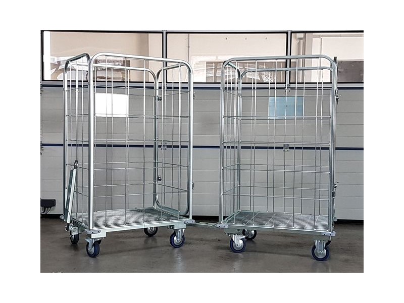 Specialni transportni žičani kontejneri za prevoz hrane po hotelu